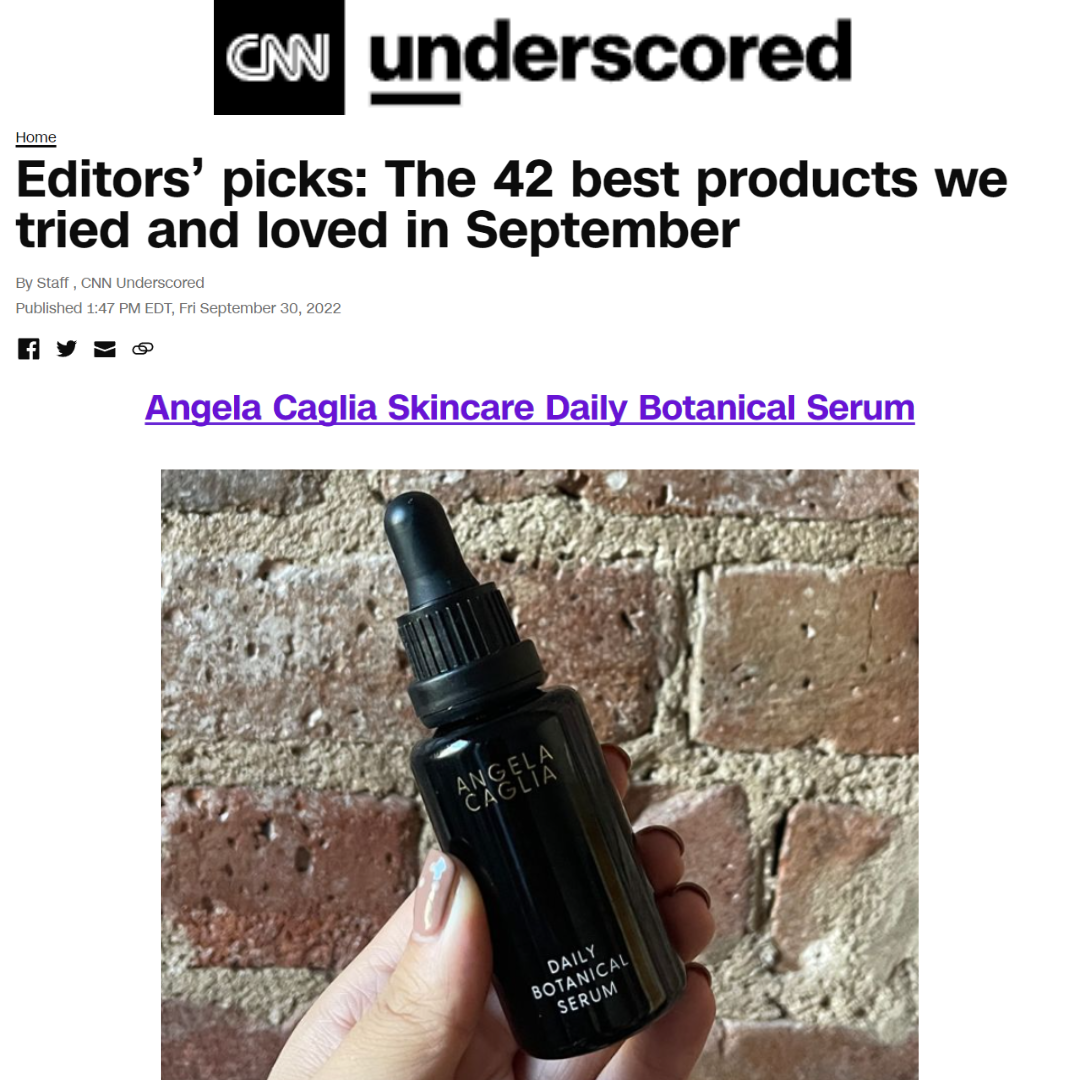 Angela Caglia in the Press – Angela Caglia Skincare